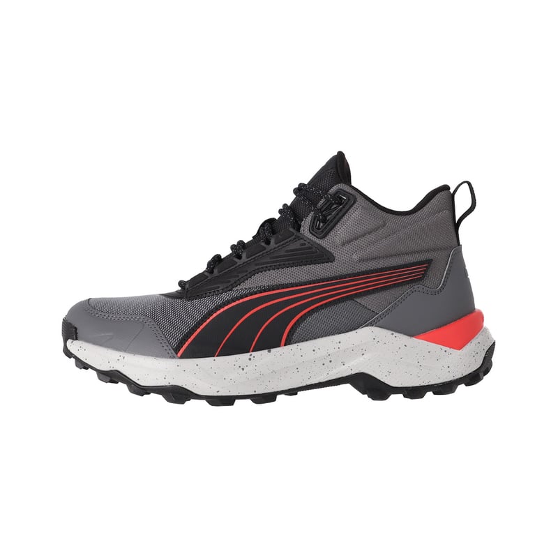 PUMA Zapatilla Puma Outdoor Obstruct Pro Mid Hombre Grises/Rojas ...