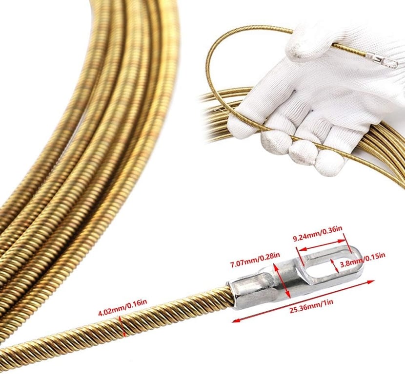 GENERICO Laucha Pasacables De 15m En 4mm Atrapa Cables | falabella.com