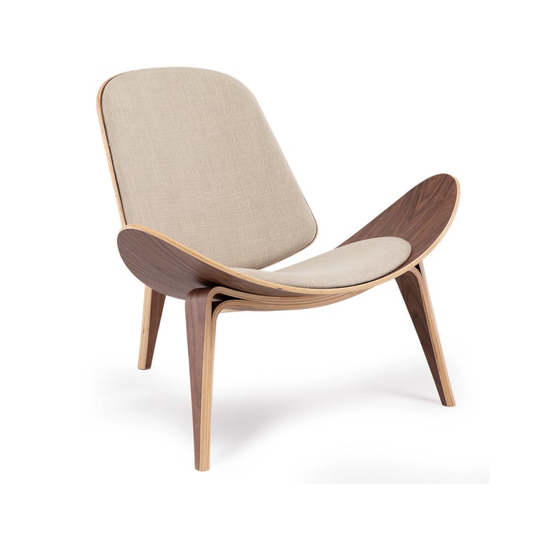 THE POPULAR DESIGN SILLON SHELL DE MADERA | falabella.com