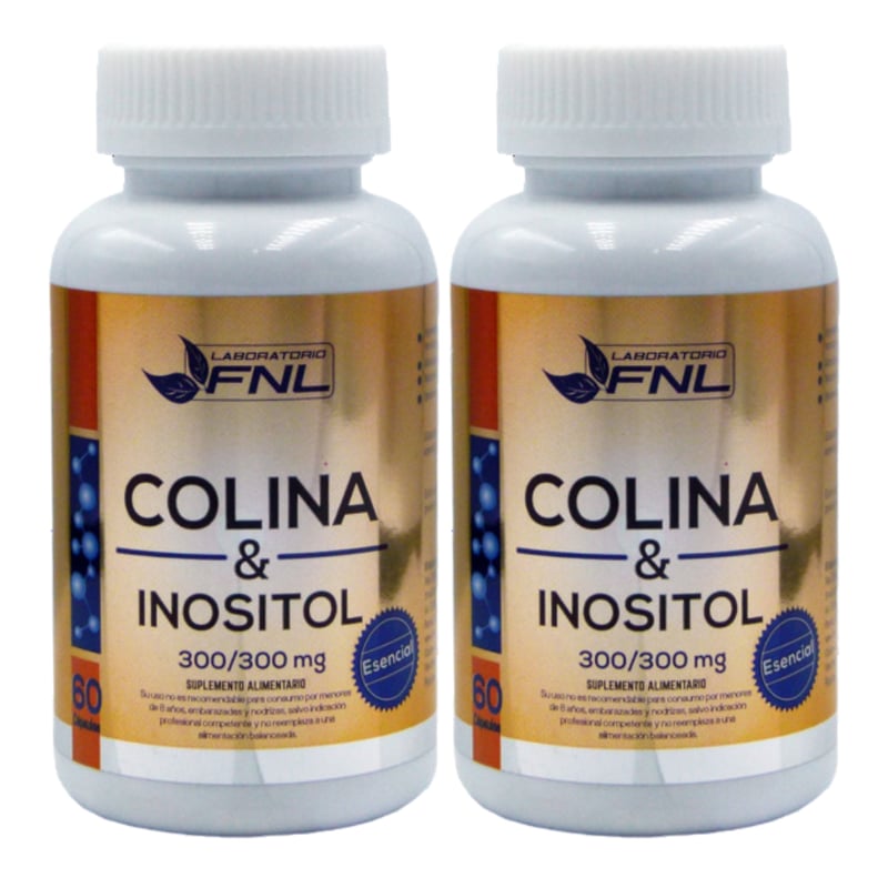 FNL Colina & Inositol 120 Cápsulas FNL Pack 2 Frascos | falabella.com