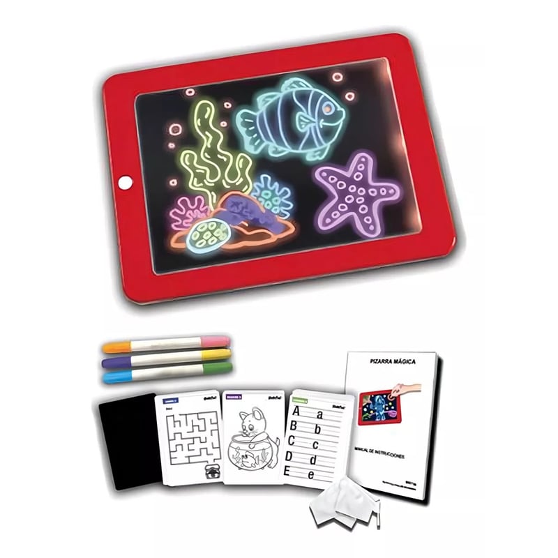 GENERICO Magic Pad Rojo - Tableta De Dibujo | falabella.com