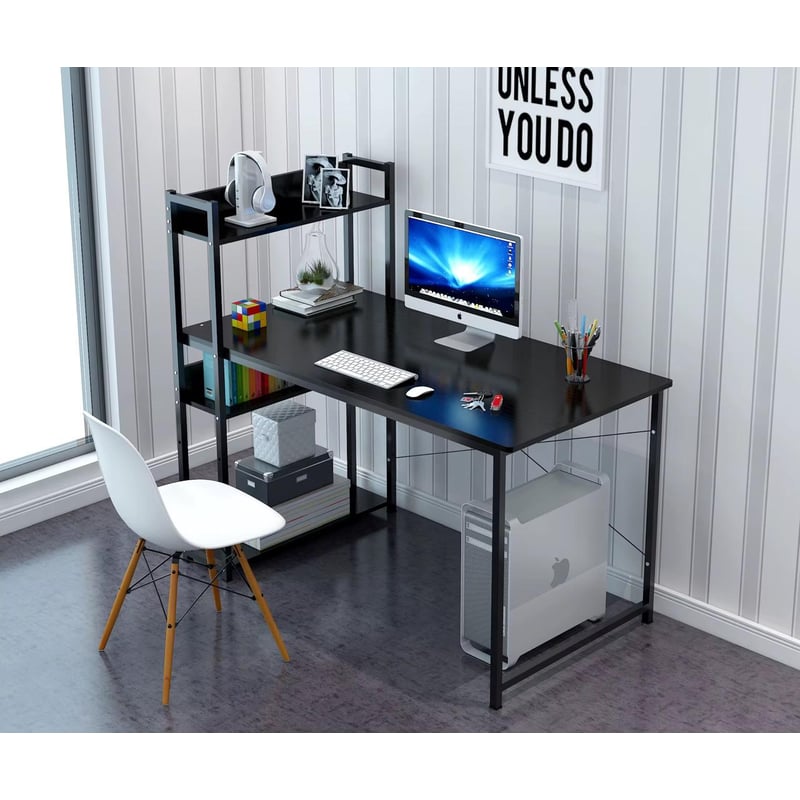 ACTUAL Escritorio Multifuncional 100x45x72 cm con Estantes Reversibles ...