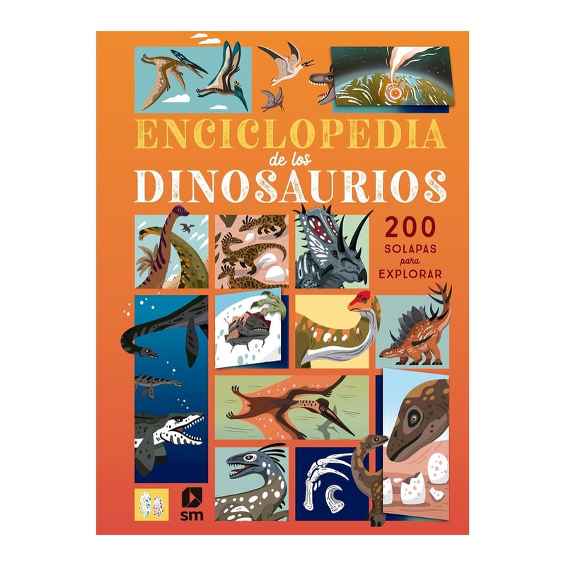 TOP10BOOKS LIBRO ENCICLOPEDIA DE LOS DINOSAURIOS / ERYL NASH / SM | falabella.com