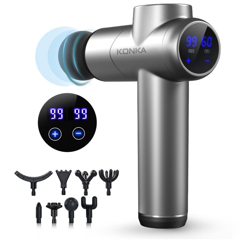 KONKA KONKA P1 Pistola de Masaje Muscular Recargable-PLATA | falabella.com