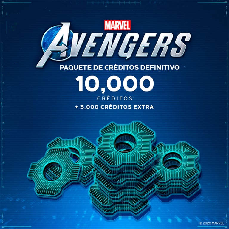 SONY Marvel's Avengers Ultimate Credits Pack 10000 Créditos - Código ...