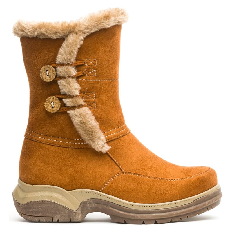 CHANCLETA Bota Mujer Oliva Camel | falabella.com