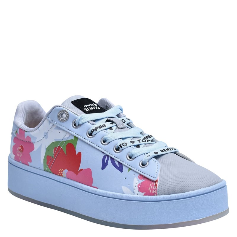 TOPPER Zapatilla Urbana Mujer Candy Bloom Cuero | falabella.com
