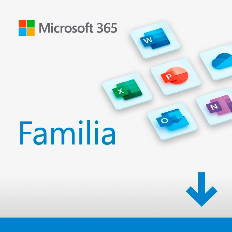MICROSOFT Microsoft 365 Familia (Hasta 6 Personas, Suscripción 15 Meses ...