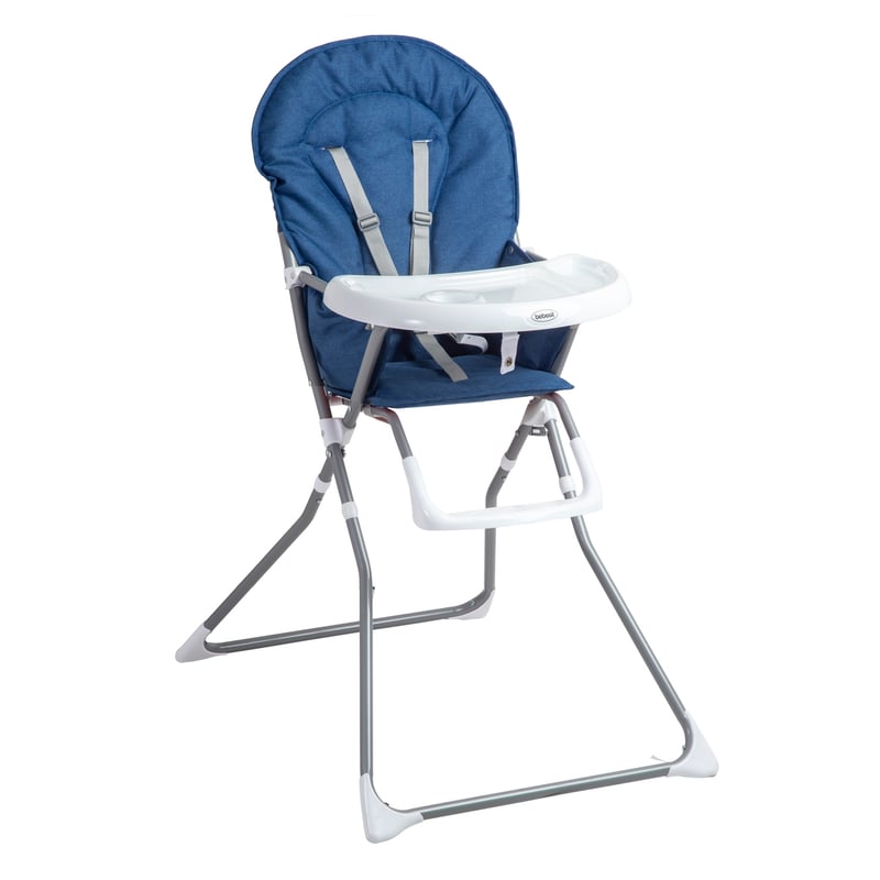 BEBESIT Silla de Comer Plegable Vectra Azul Bebesit | falabella.com