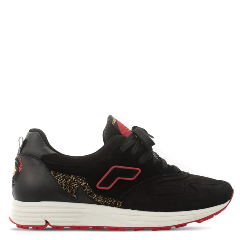 SNEEP CREW Zapatilla Urban Hombre Zool Rear Pagoda Gold Negra ...
