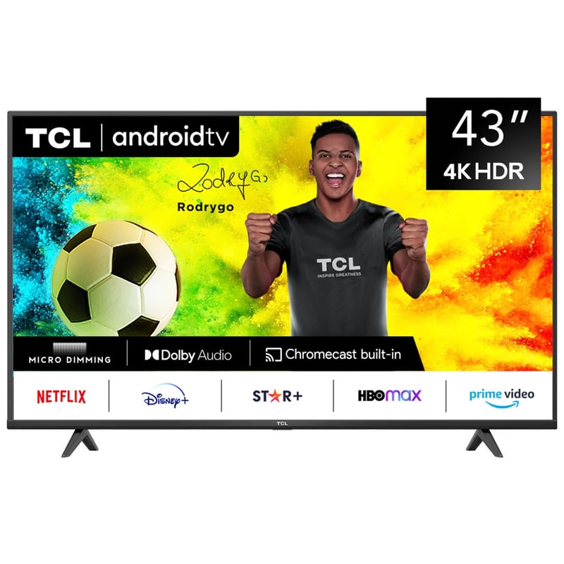 TCL LED 43 TCL 43P615 4K UHD Smart TV Android | falabella.com