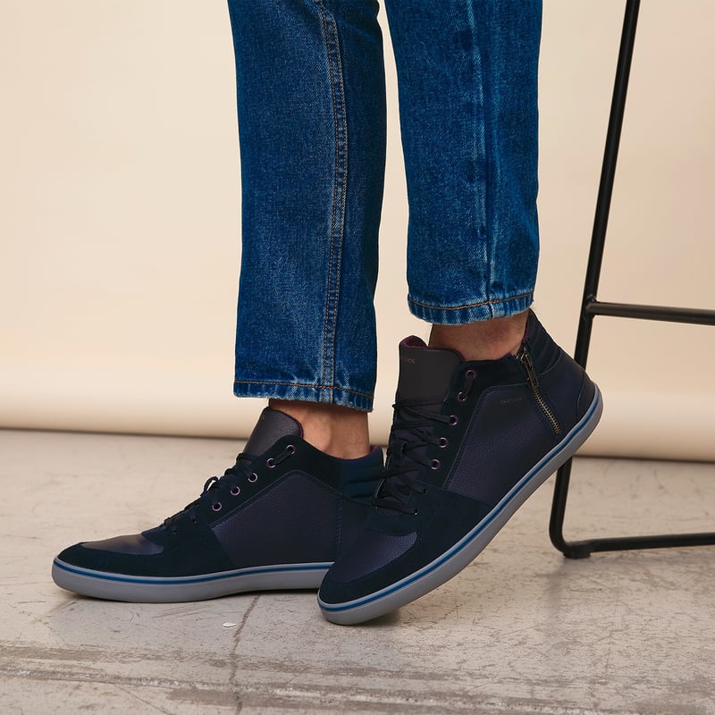 GEOX Geox Zapatilla Urbana Hombre Azul | falabella.com