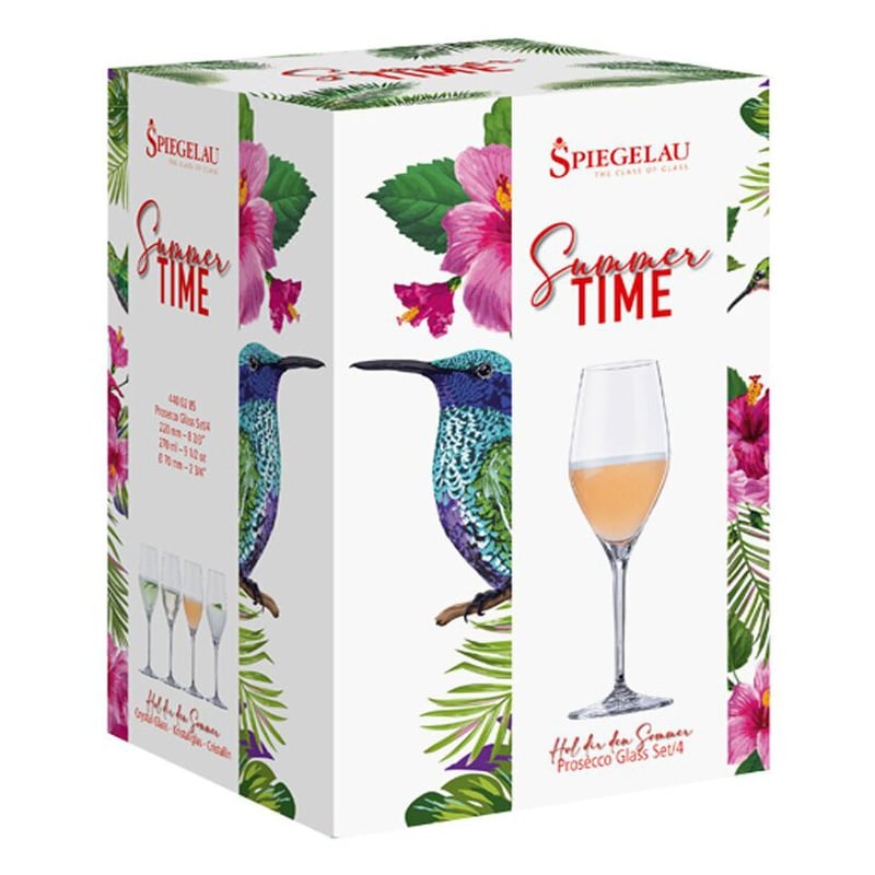 SPIEGELAU Set 4 Copas Prosecco Summer Time | falabella.com