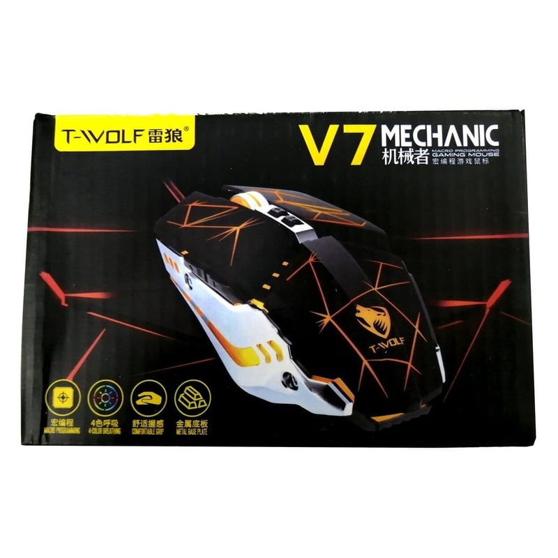 T WOLF Mouse T-Wolf V7 Usb | falabella.com