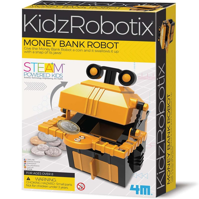 4M Robot Alcancia Para Niños 4M | falabella.com