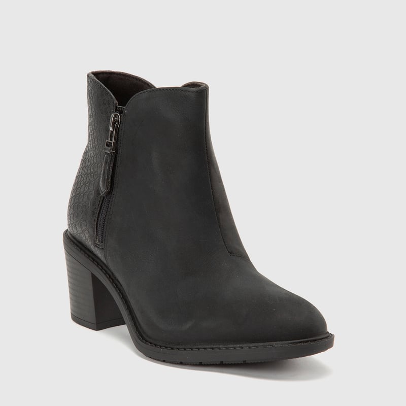 CLARKS Botín Mujer Cuero Negro Clarks | falabella.com