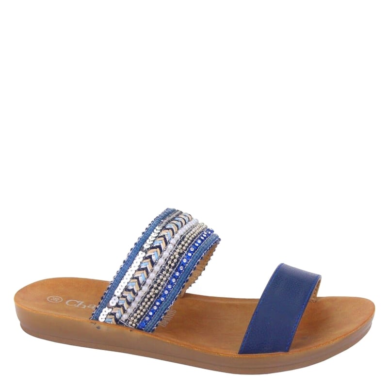 CHALADA Sandalia Mujer 17-Quanta-2 Azul | falabella.com