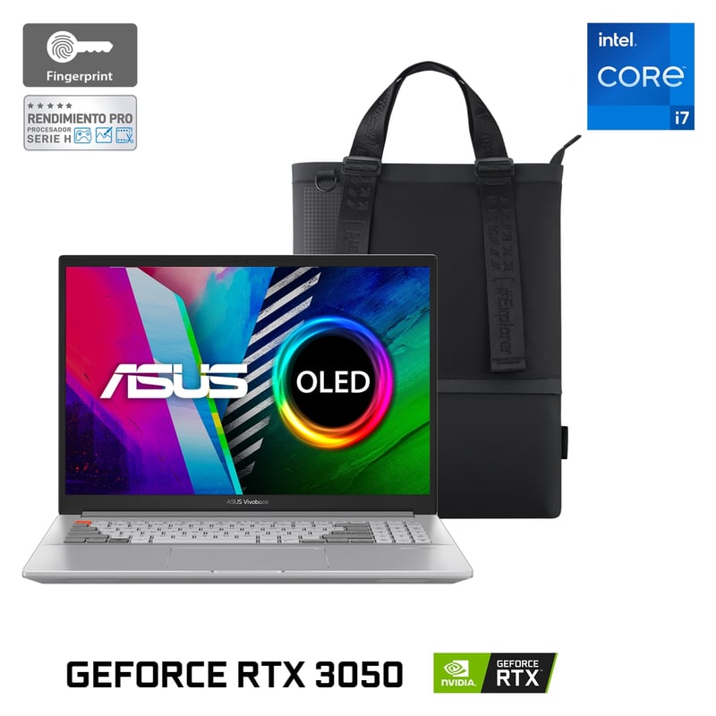 ASUS Notebook Asus Vivobook Pro 16X OLED N7600PC-L2231W Intel Core i7 ...