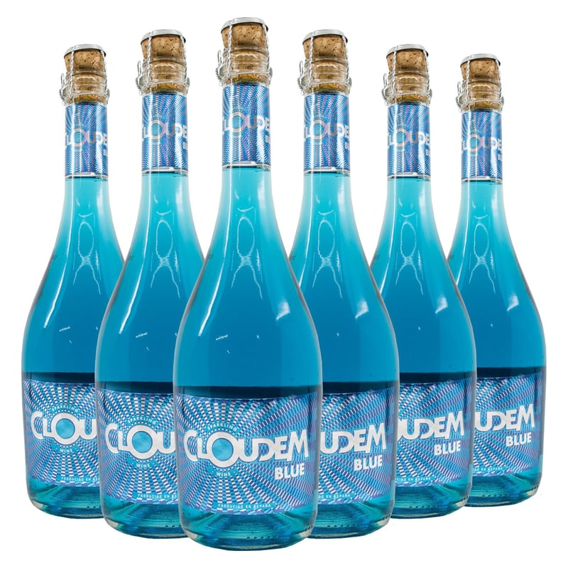 6 Espumantes Cloudem Blue / Cloudem Azul 750 Ml | falabella.com