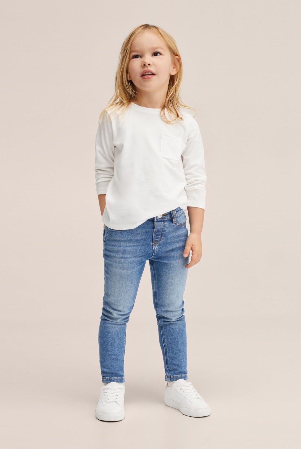 MANGO KIDS Jeans Slim-Fit Elena Niña Mango Kids | falabella.com