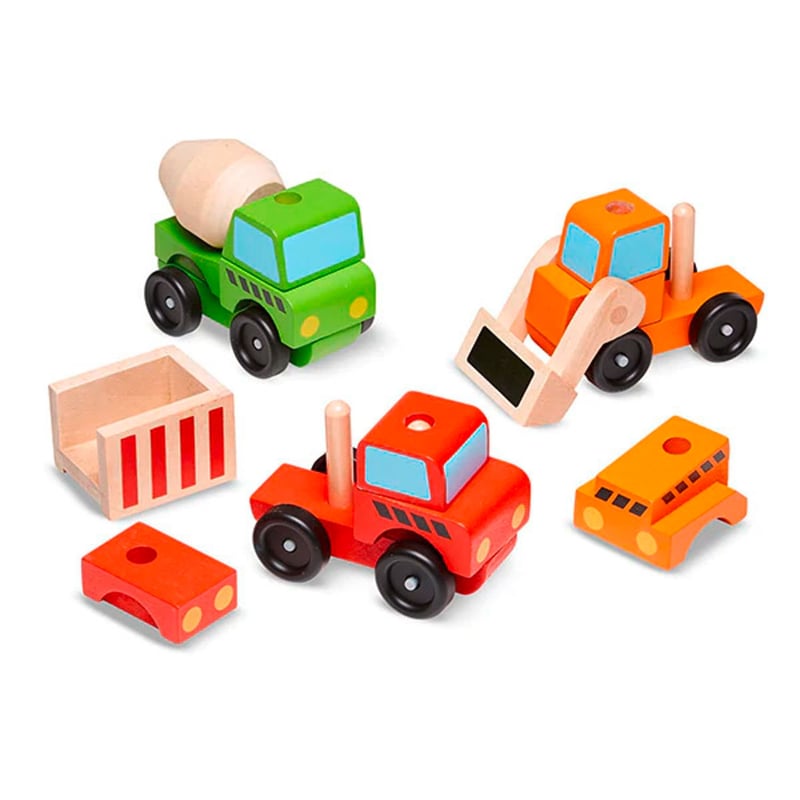 MELISSA & DOUG Vehículos de Construcción de Madera Melissa & Doug | falabella.com
