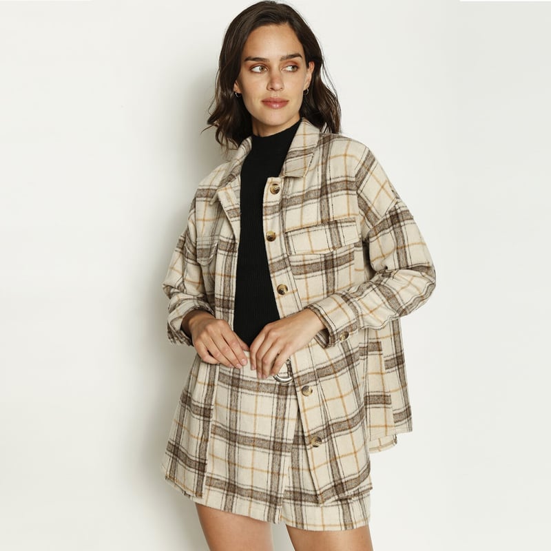 ECLIPSE Chaqueta Javiera Café Eclipse | falabella.com