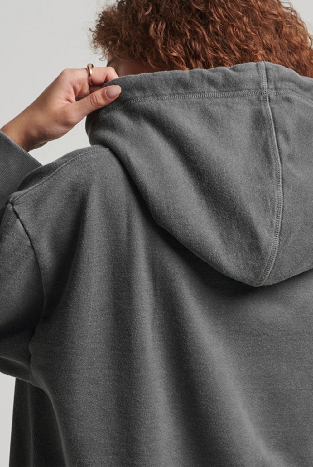 SUPERDRY Superdry Polerón Oversize De Hilo Teñido En Prenda Con Capucha ...