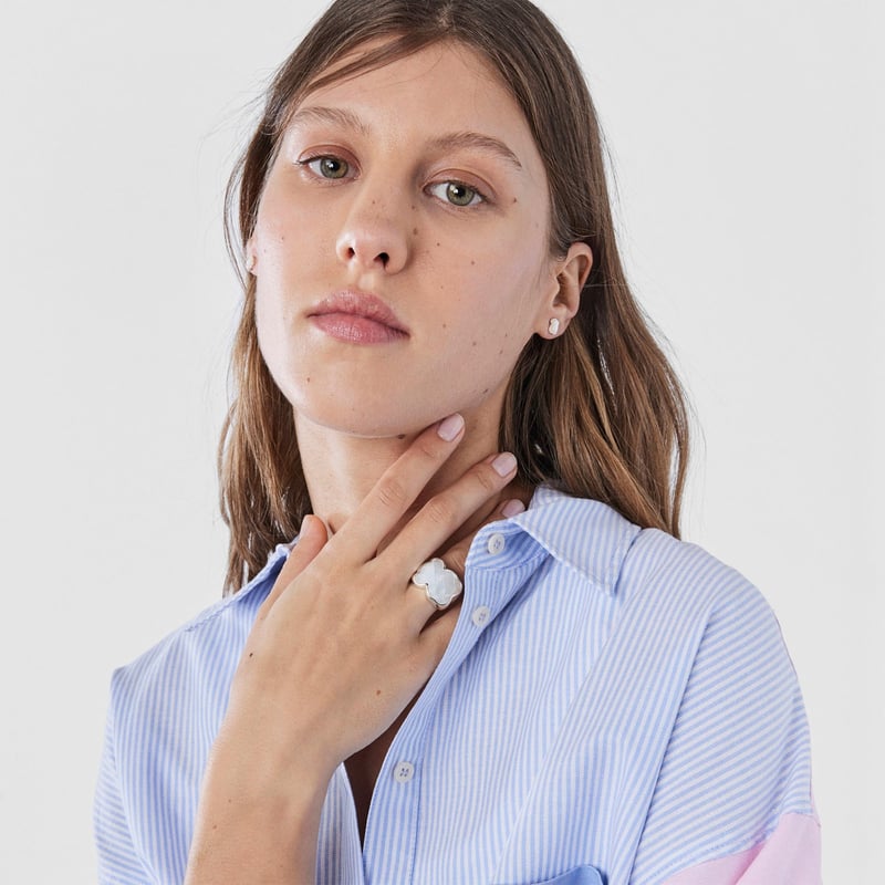 TOUS Anillo Color De Plata Mujer Tous | falabella.com