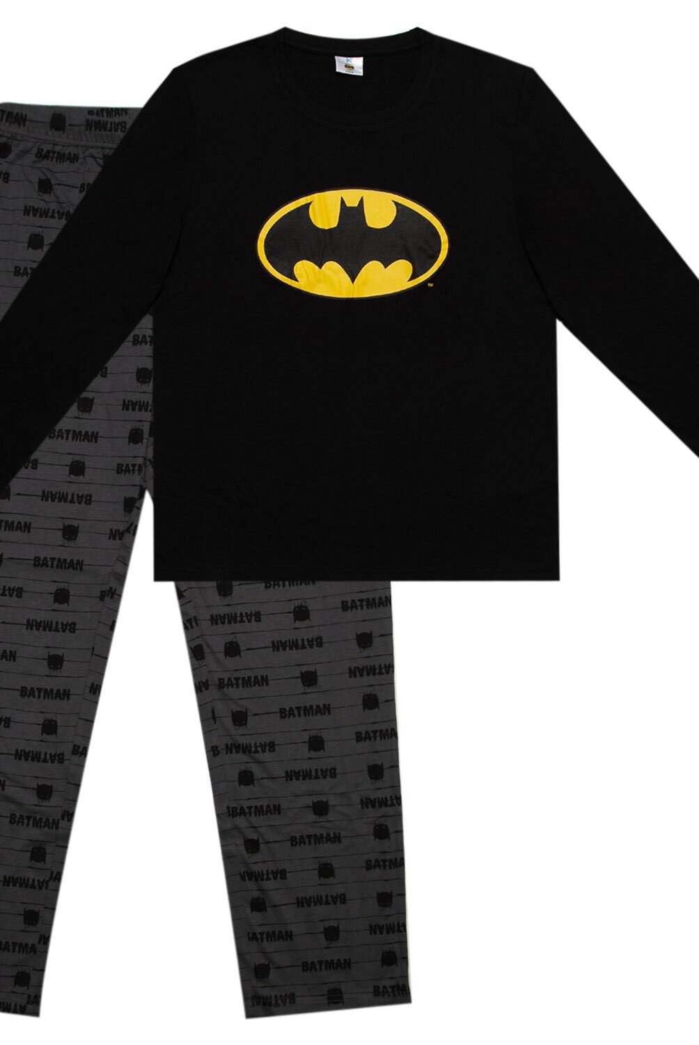 DC COMICS Pijama Largo Hombre Batman Negro Dc Comics | falabella.com