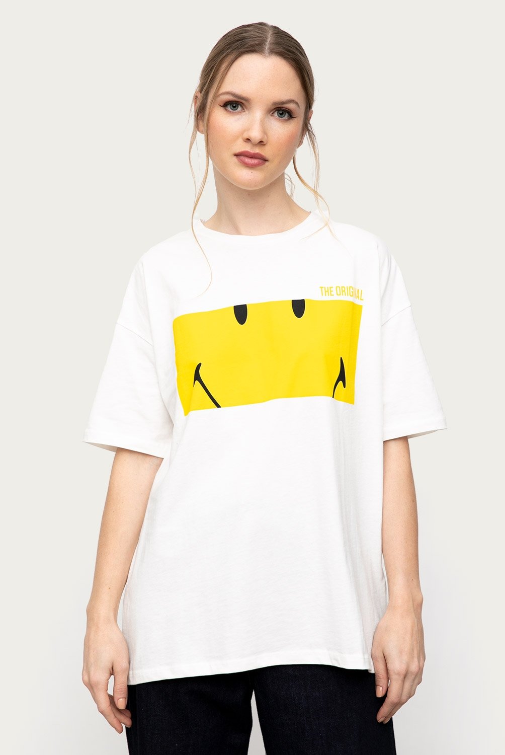 VERO MODA Vero Moda Polera Smiley Manga Corta Mujer | falabella.com