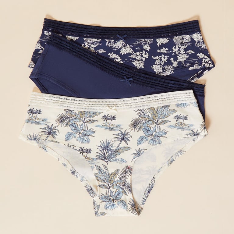 ETAM Pack De 3 Calzones Shorty - Meryem Mujer Etam | falabella.com