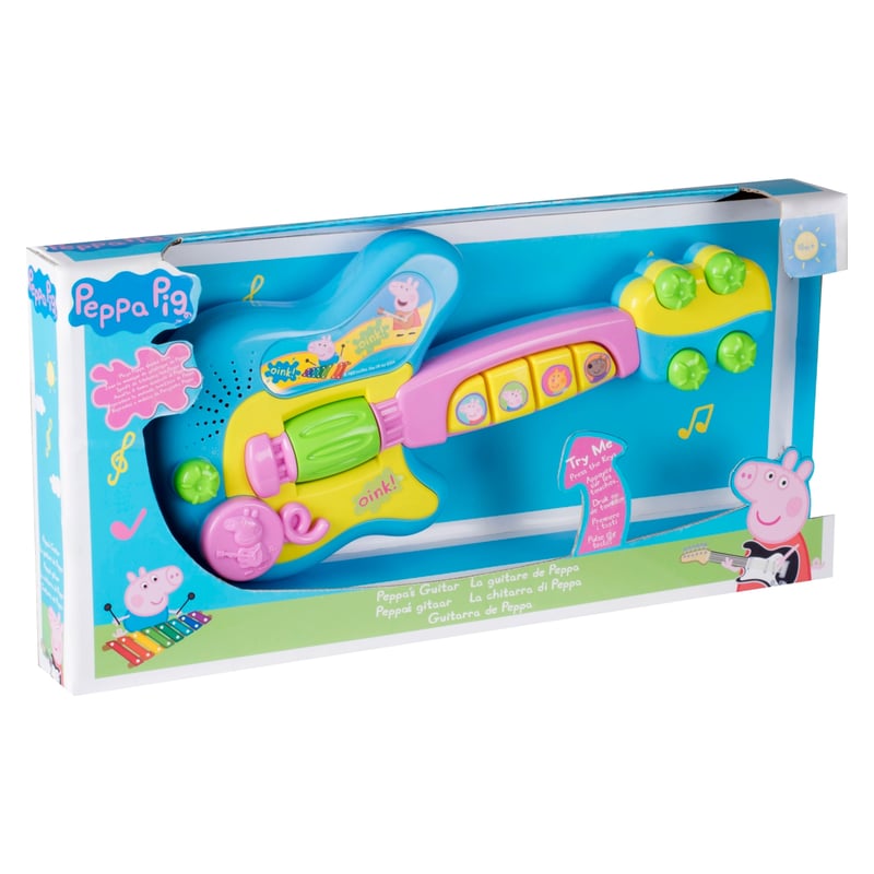 PEPPA PIG Instrumento Musical De Juguete Guitarra Electrica Peppa Pig ...