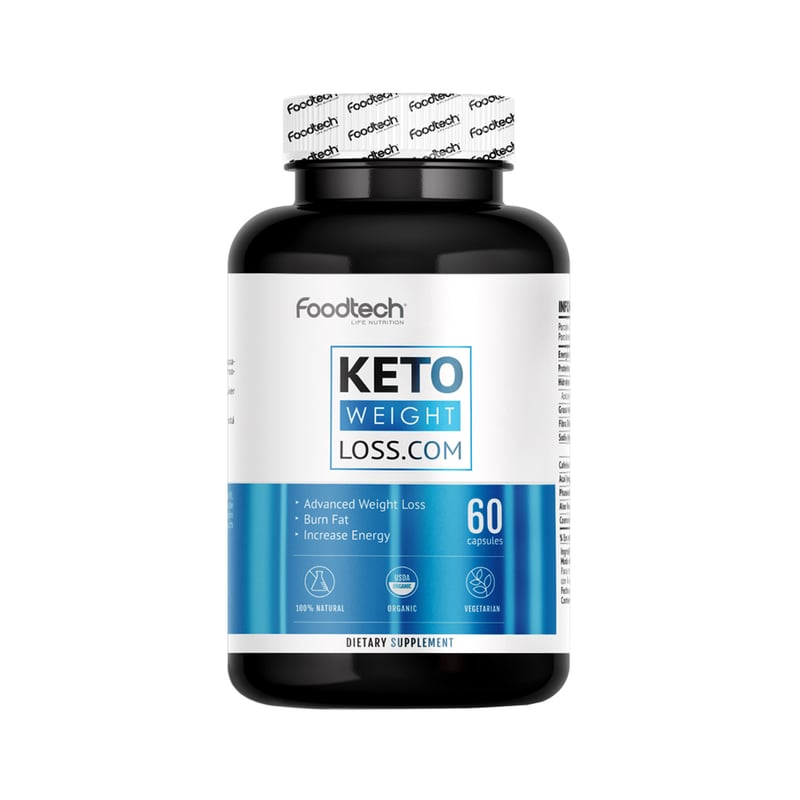 FOODTECH Quemadores De Grasa Keto Weight Loss 60 Caps - Ketoweightloss ...