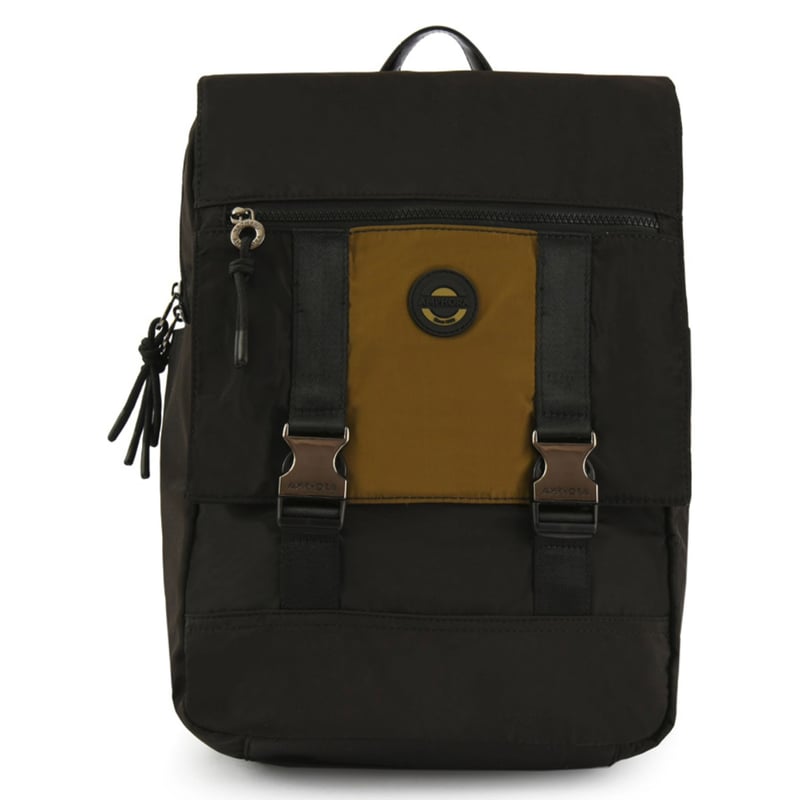 AMPHORA Mochila Porta Notebook Brett Negro Mujer Amphora | falabella.com
