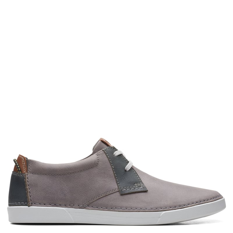 CLARKS Zapato Casual Hombre Cuero Gris Clarks | falabella.com