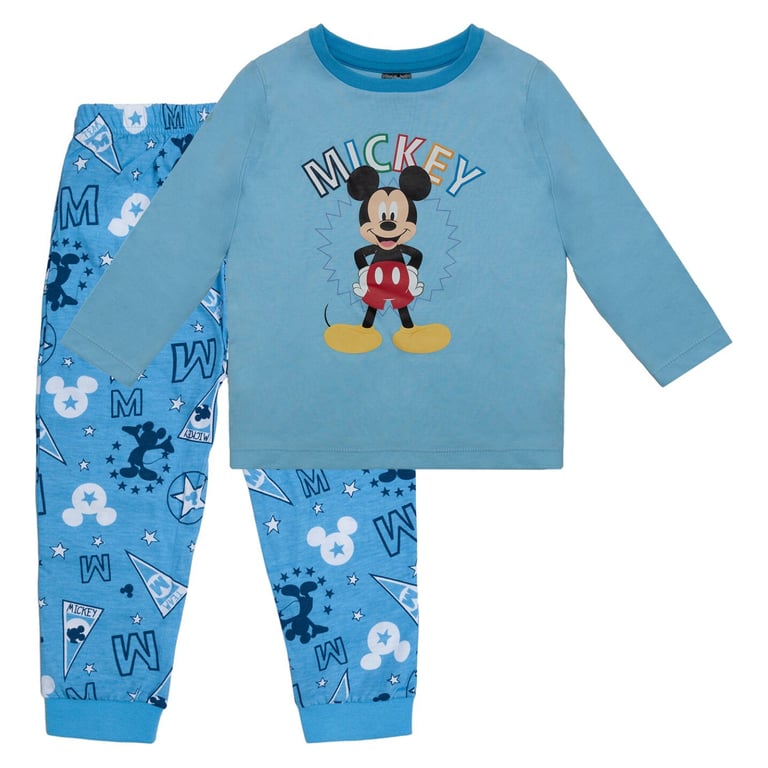DISNEY Pijama Niño Mickey Mouse Celeste Disney | falabella.com
