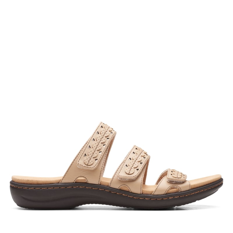 CLARKS Sandalia Mujer Cuero Beige Clarks | falabella.com