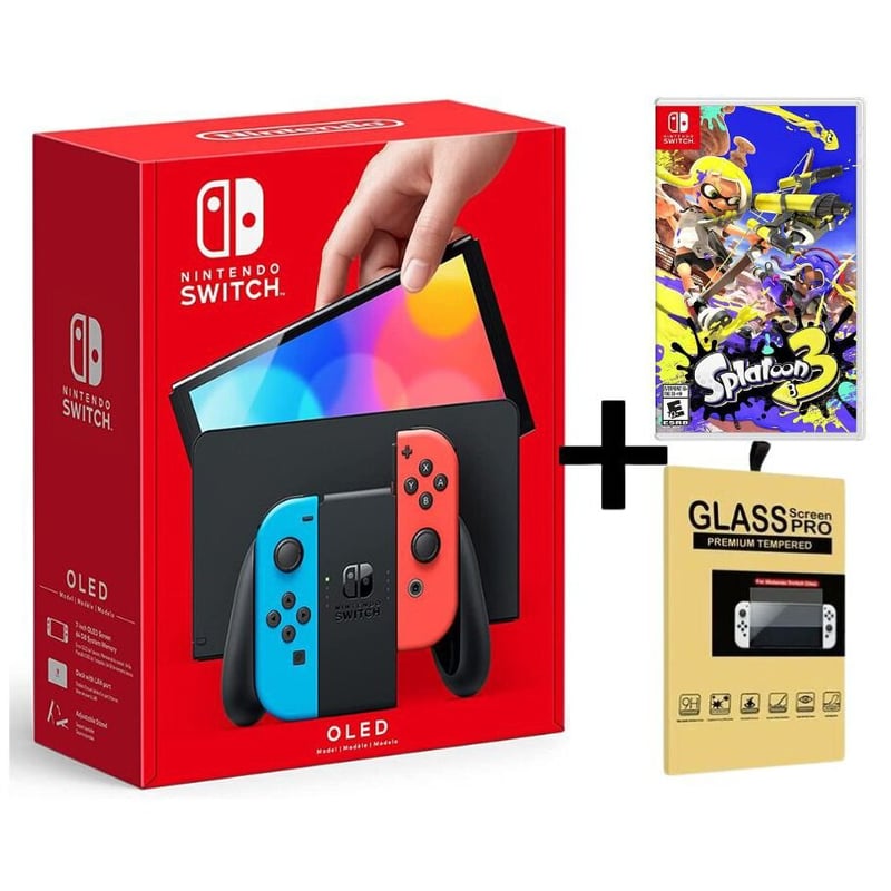 NINTENDO Consola Nintendo Switch Oled Neón con Splatoon 3 | falabella.com