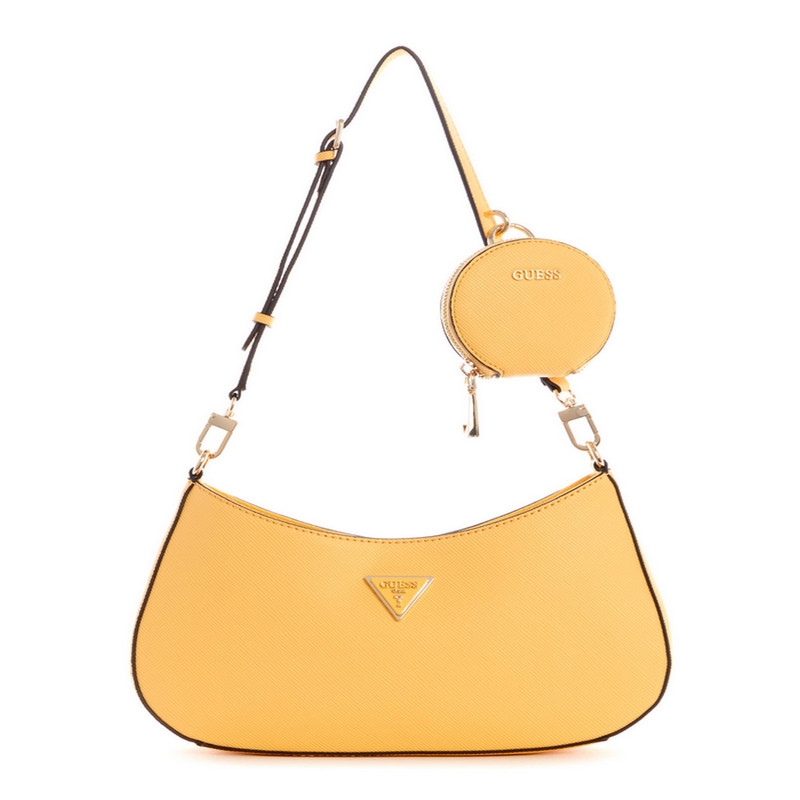 GUESS Cartera Alexie Top Zip Shoulder Ppc Amarillo Guess | falabella.com