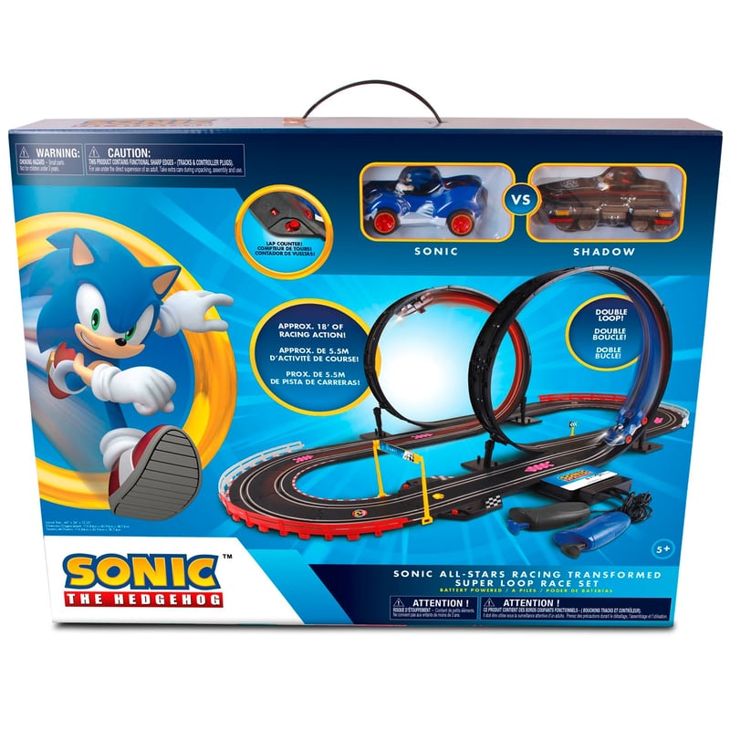 SONIC Sonic Pista Super Loop Con 2 Autos Sonic Y Shadow | falabella.com
