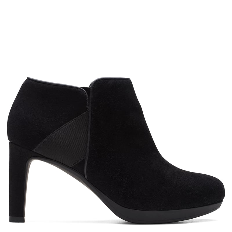 CLARKS Botín Mujer Cuero Negro Clarks | falabella.com
