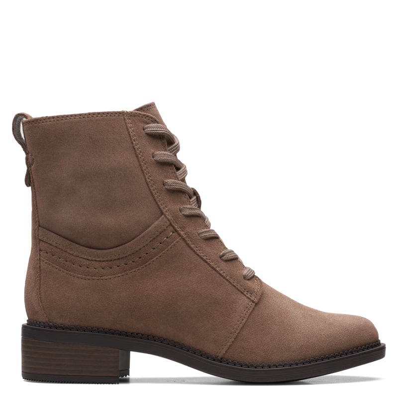 CLARKS Botín Mujer Cuero Café Clarks | falabella.com