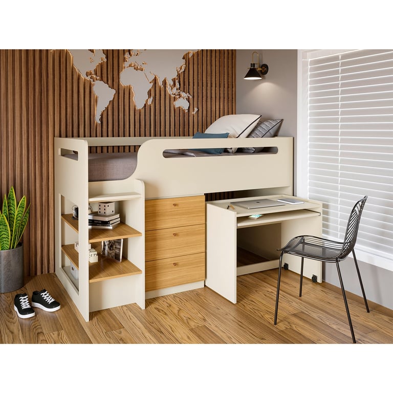 DECOCASA Cama Bybon Multifuncional 1 Plaza Ow Decocasa | falabella.com