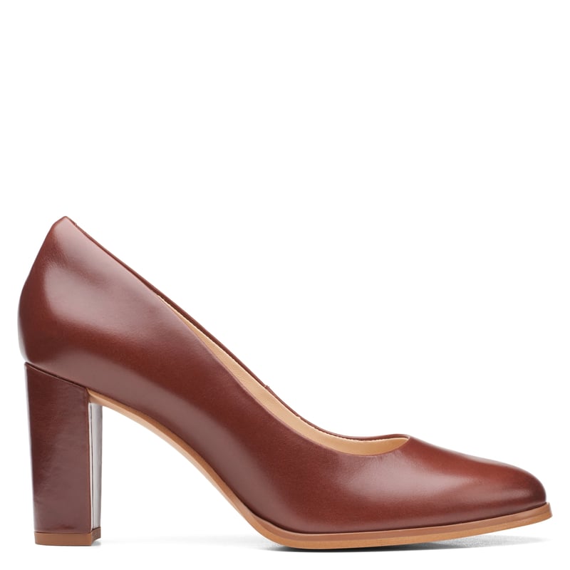 CLARKS Zapato Formal Mujer Cuero Café Clarks | falabella.com