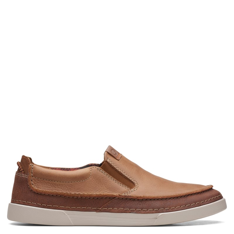 CLARKS Zapato Casual Hombre Cuero Beige Clarks | falabella.com