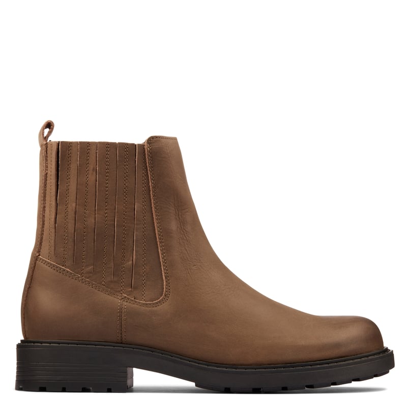 CLARKS Botín Mujer Cuero Café Clarks | falabella.com