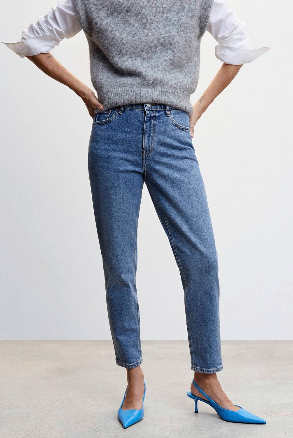MANGO Jeans Mom Newmom Mujer Mango | falabella.com