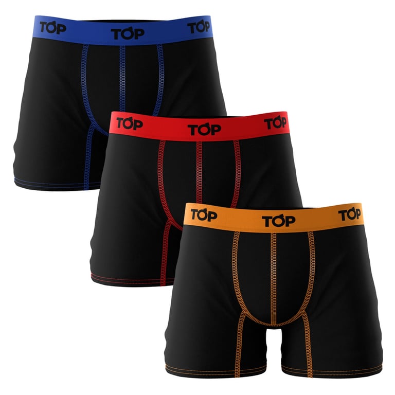 TOP Pack De 3 Boxer Algodón Hombre Top | falabella.com
