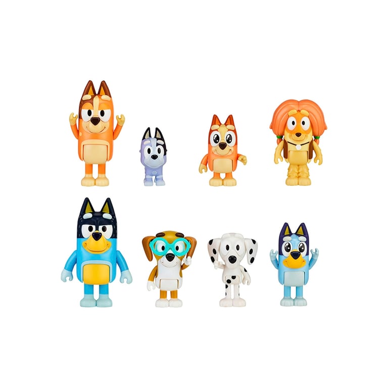 BLUEY Familia Y Amigos 8 Packbluey17199 Bluey | falabella.com
