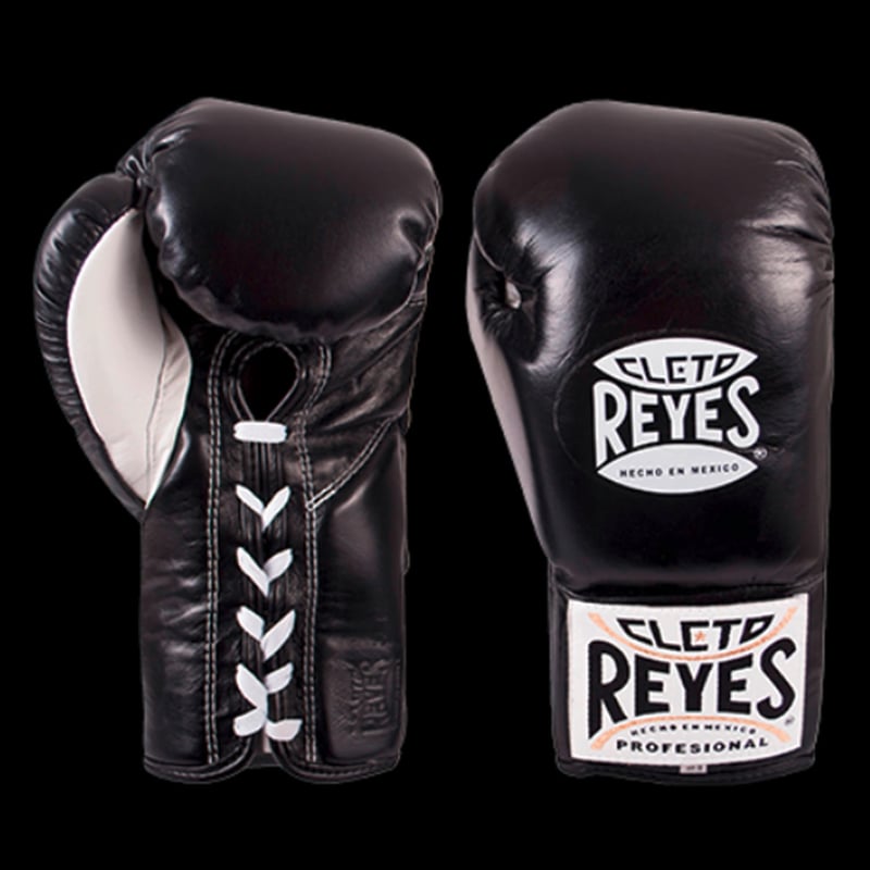 CLETO REYES Guante Profesional En Piel De Res De 10 Oz Negro Cleto ...